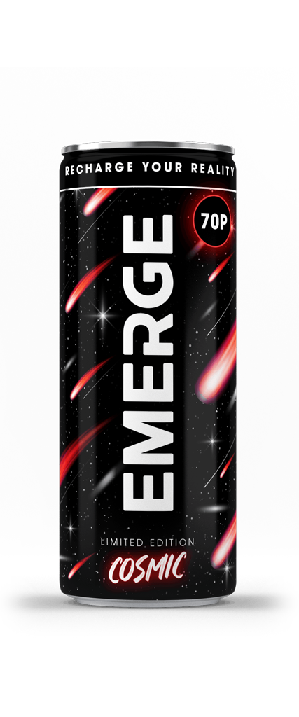 Emerge Energy Drinks 250ml x 6|12|18|24 Mixed Fruit Flavours Vitamins ...