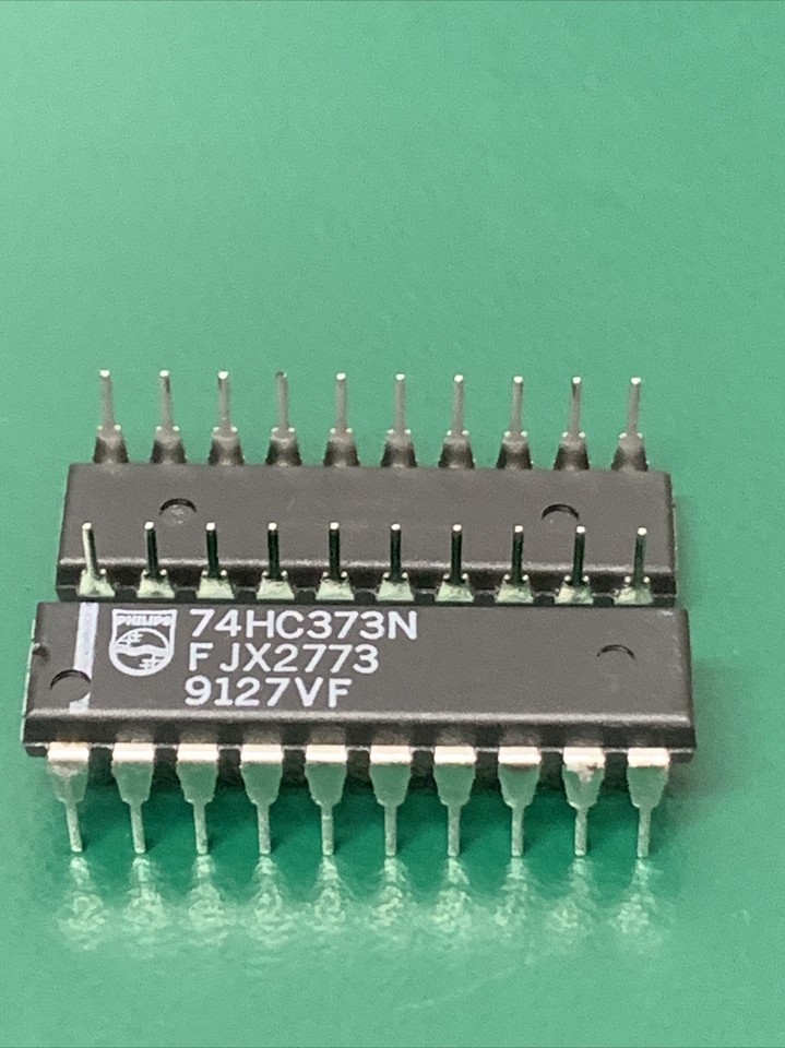 74HC373N PHILIPS IC Latch Transparent 3-ST 8-CH D-Type 20-Pin (LOT OF ...
