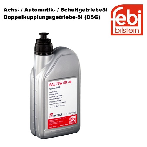 21829 1L SAE 75W GL4 GELB Getriebeöl MERCEDES A/B/C/E/X/V-Klasse VANEO ...