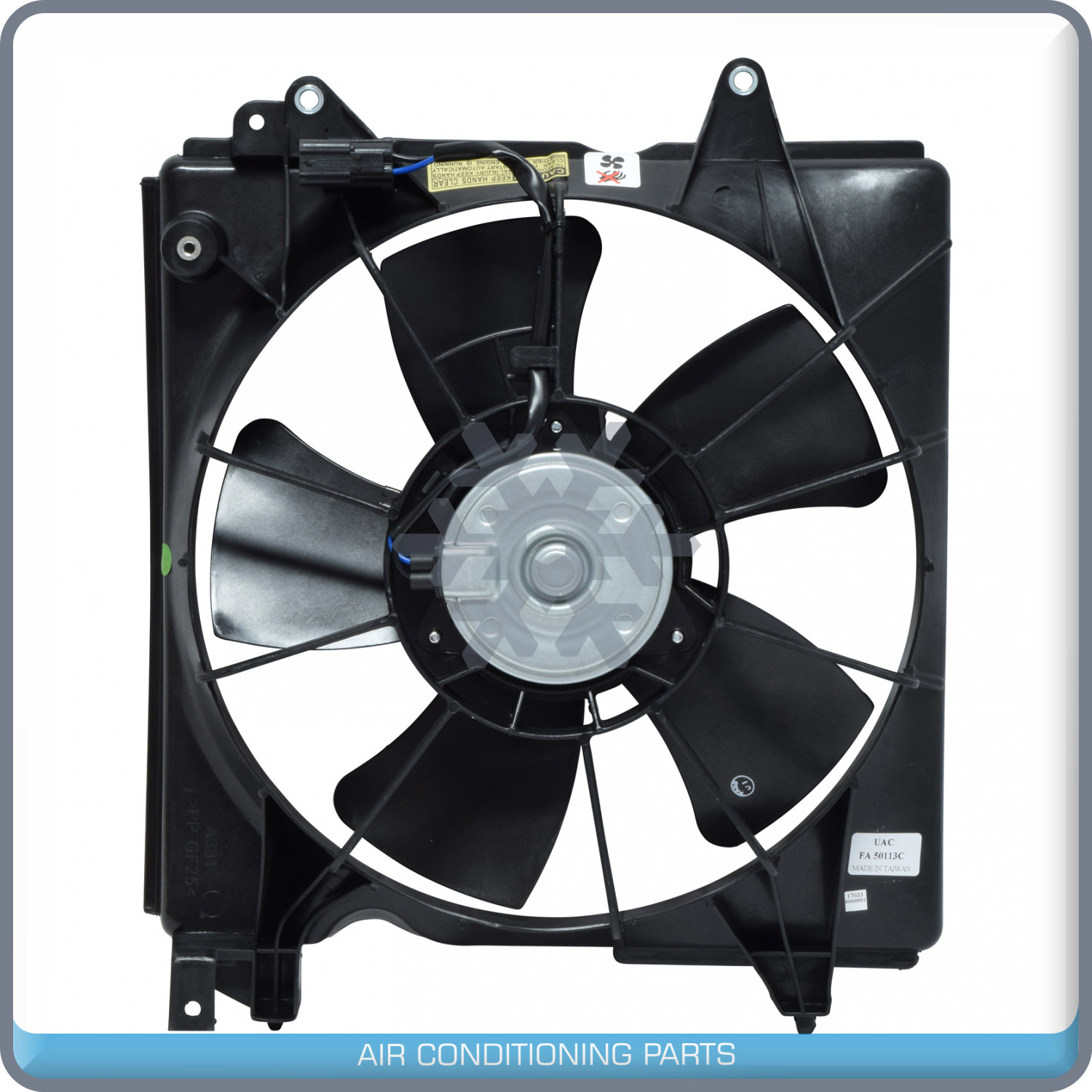 A/C Condenser Cooling Fan Assembly Fits 13-15 Acura ILX 12-15 Honda ...