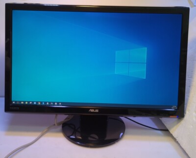 ASUS VH242 VH242H 24" LCD Monitor Built-in Speakers HDMI VGA DVI Full ...