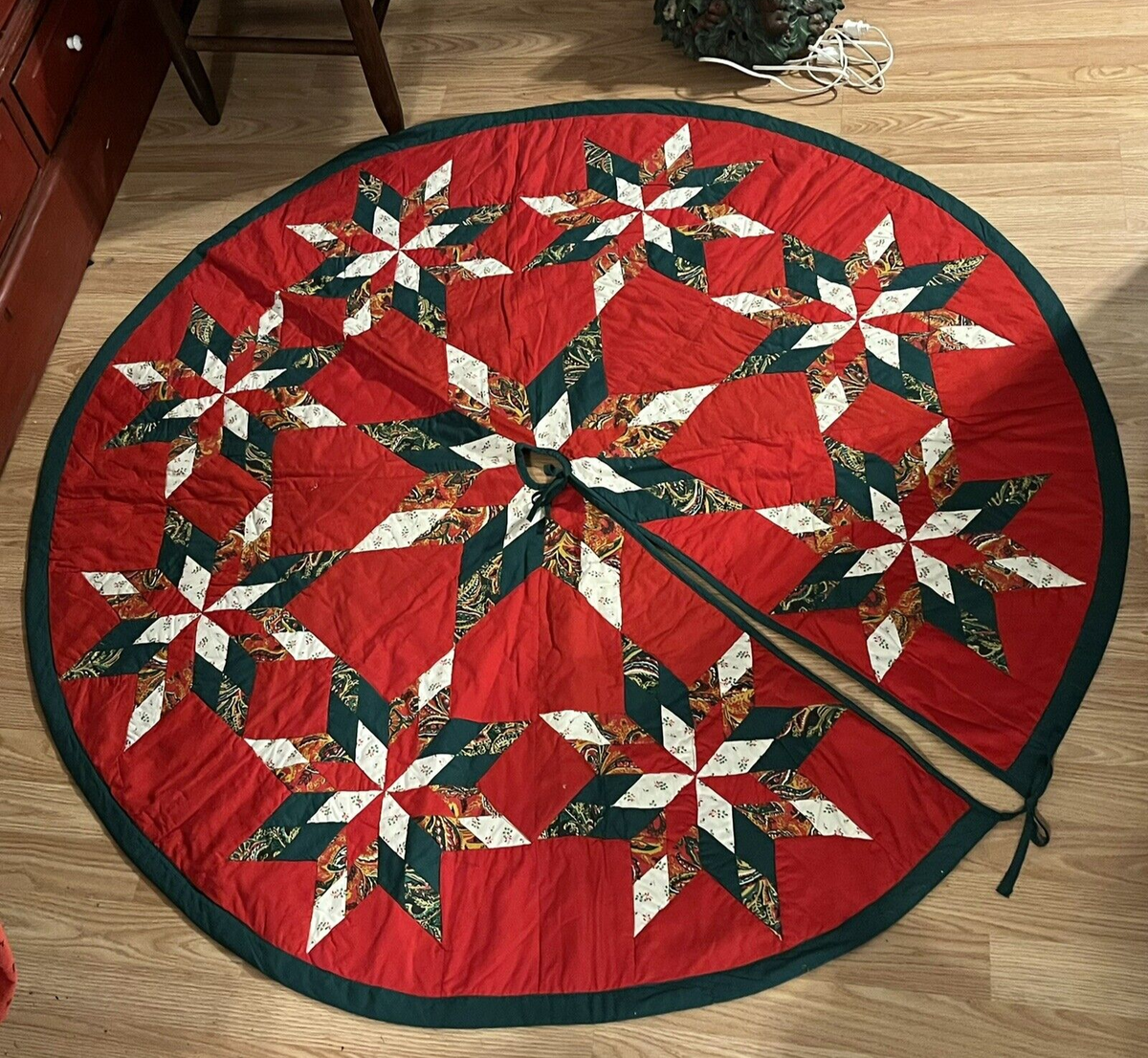 Primitive Christmas Tree Skirt Primitive Christmas Trees Shop On