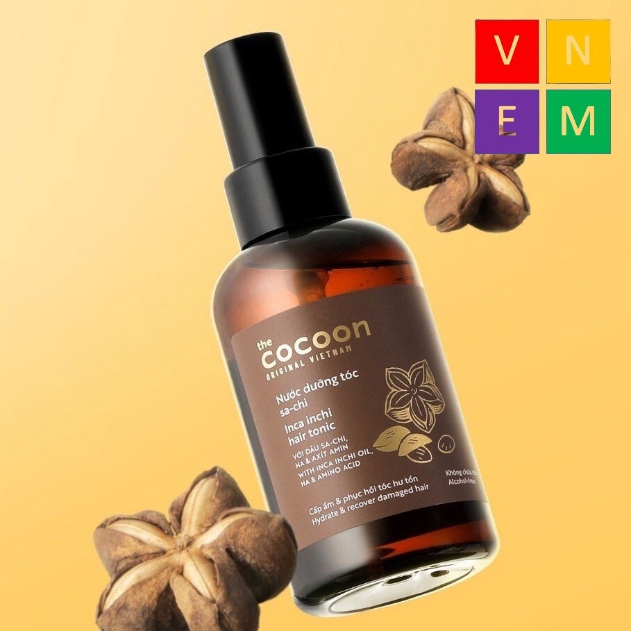 2x Combo Cocoon Pomelo Hair Tonic + Inca inchi Hair Tonic spray 140ml ...