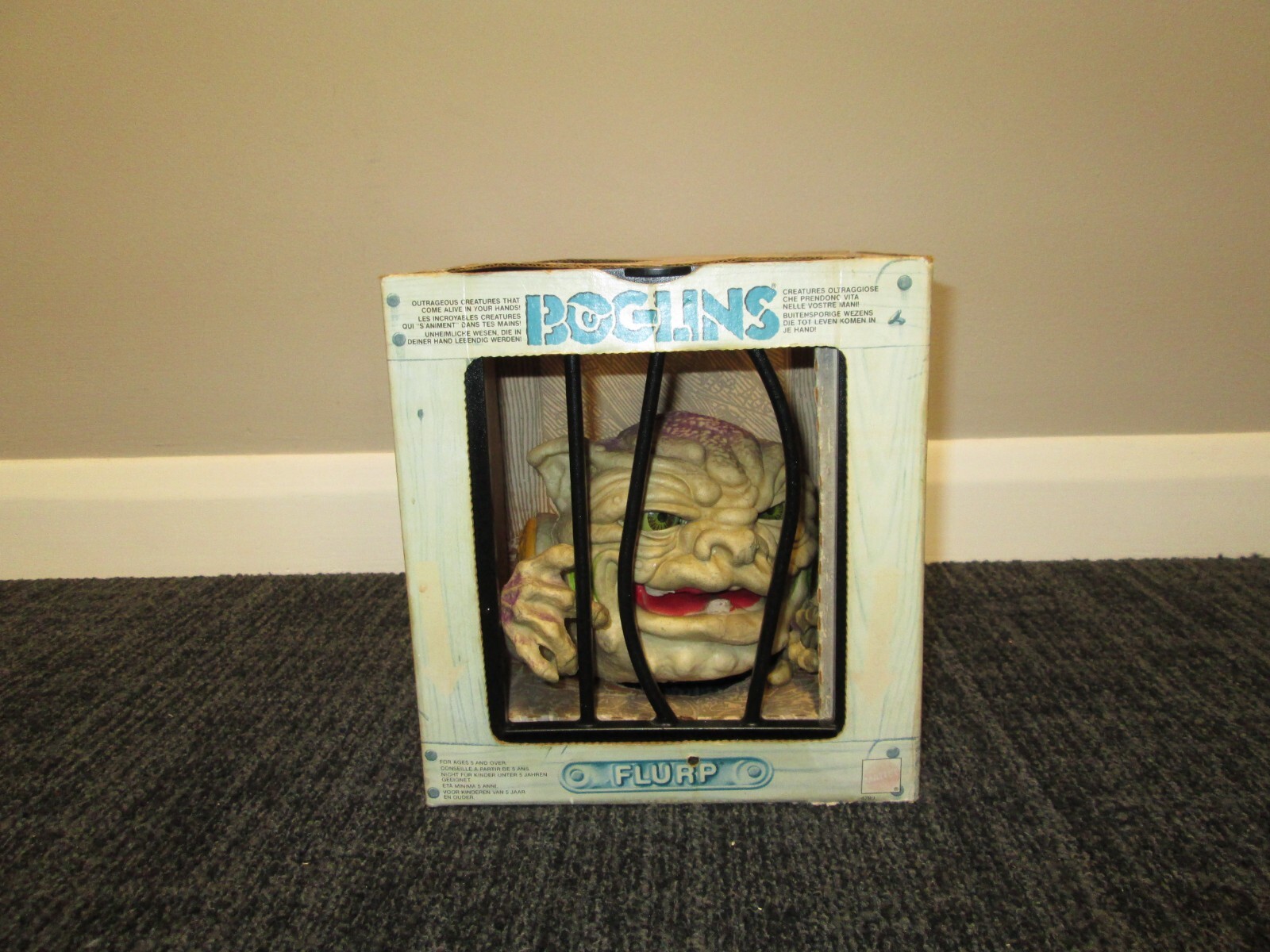 Vintage 1987 Mattel Boglins FLURP in Original Box - Made in Mexico ...