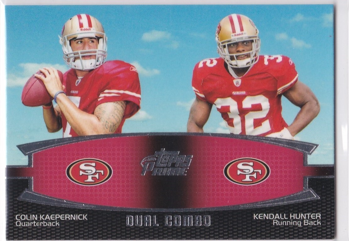 COLIN KAEPERNICK ROOKIE CARD 2011 Topps Prime Football SAN FRANCISCO ...