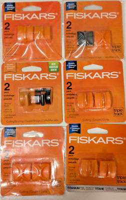 FISKARS Cut & Score Trimmer Blades MANY STYLES G, K, I, - YOU PICK ...