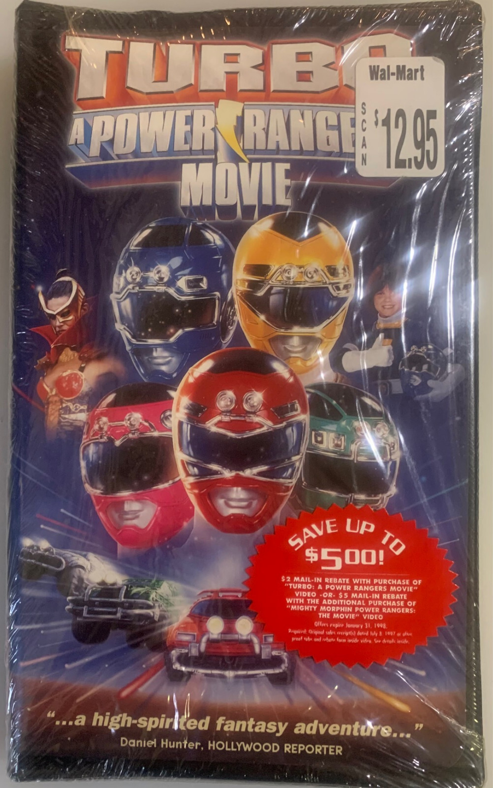 A Power Rangers Turbo Movie Poster