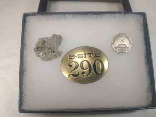 WWII Atomic Bomb Manhattan Project Sterling Pin, S-Site Badge, Trinity ...