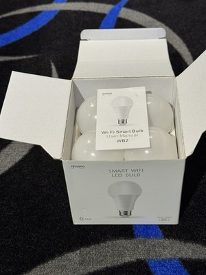 Gosund Smart Bulbs 4-Pack Warm White, WiFi, Tuya, SmartLife, Google ...