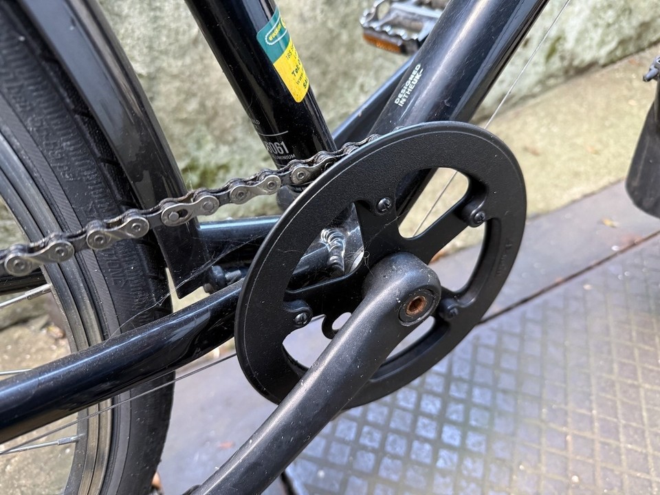 Ridgeback Hybrid Bike with Basket, Front Rack and Rear Rack | eBay UK