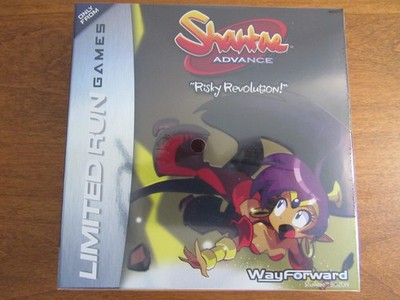 Shantae Advance: Risky Revolution GBA Limited Run Games Brand New ...