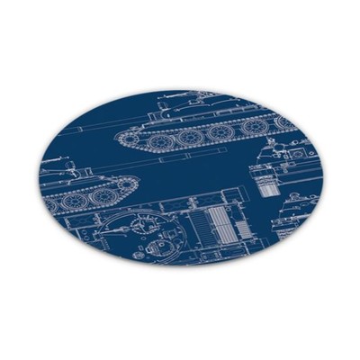 Hobby World Vinyl Decal 200mm Blueprint - T62 SW (New) | eBay