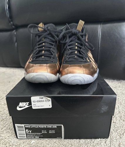 Nike Little Posite One Copper 5Y | eBay