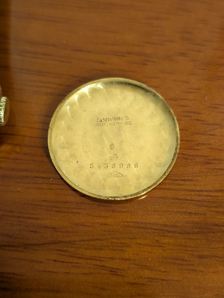 Vintage 1930s Longines Calatrava Style 14k Yellow Gold Step Case | eBay