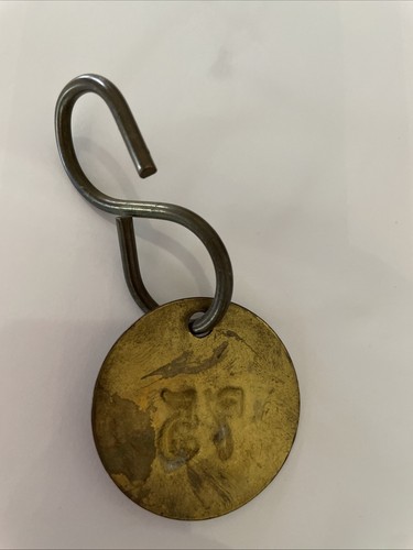 VINTAGE BRASS CATTLE TAG MARKER 75 | eBay
