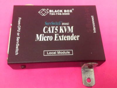 Black Box - ServSwitch CAT5 KVM, Micro Extender - Local Module | eBay ...