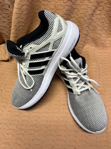 Adidas Cloud foam PGS 789005 Men's Running Shoes Sneakers 11 Black&Wh ...