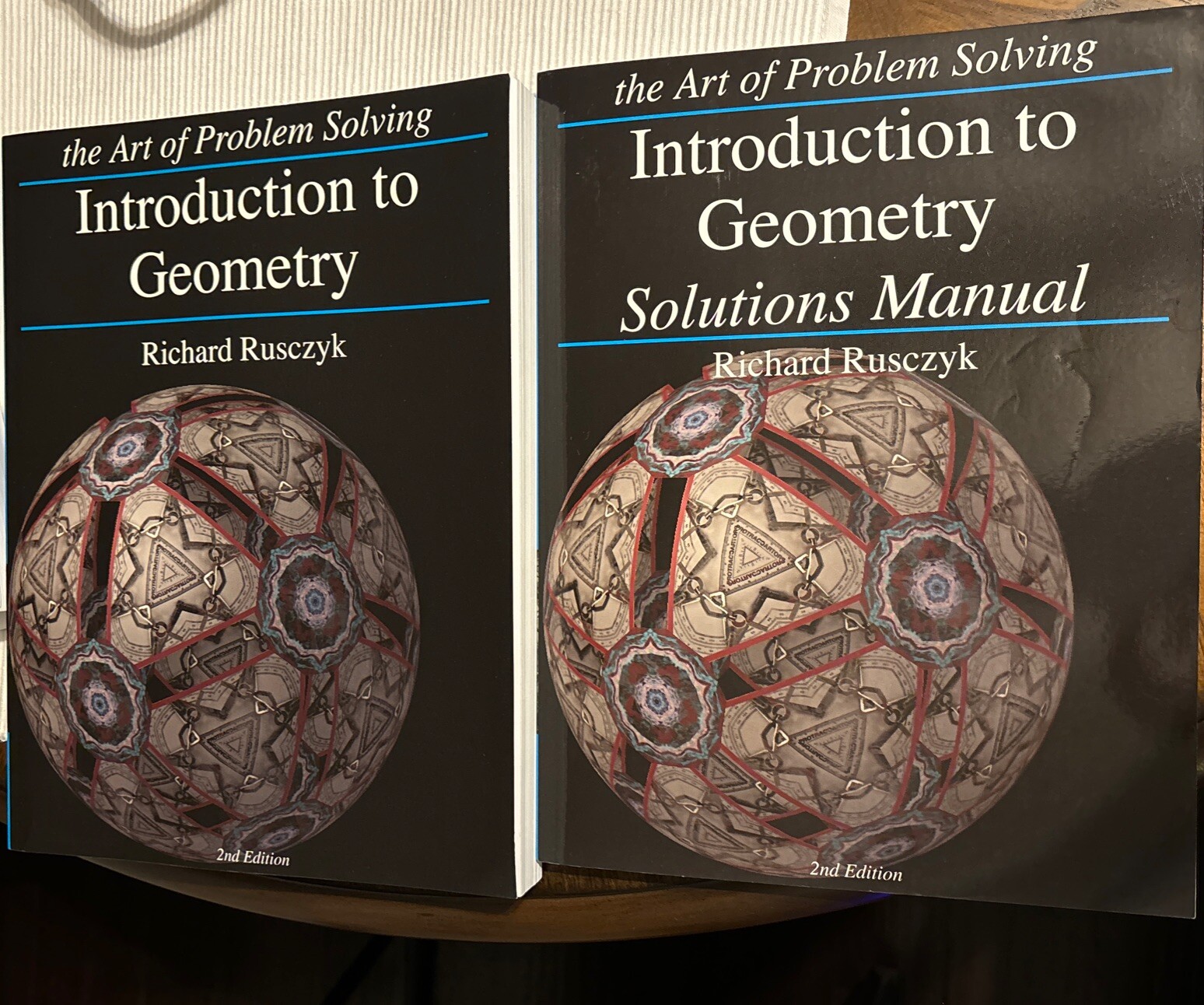 Introduction to Geometry by Richard Rusczyk 2nd Edition (Set of 2 Books ...