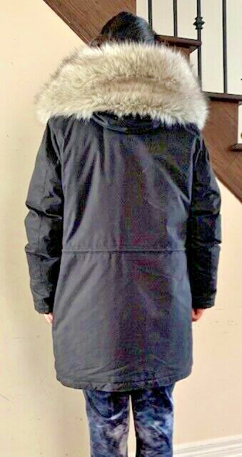 Parka De Roupas Inuit RRD Parka Winter Eskimo Com Capuz | Preto