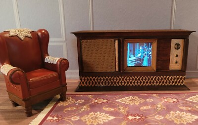 Miniature Working TV | eBay