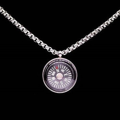 Real Working Compass Pendant Necklace Nautical Cardinal Directions ...