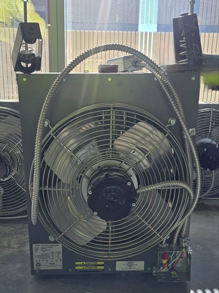 TRANE UHSB1081TAA10100000 Steam / Hot Water Unit Heater, 1800 CFM, BTU ...