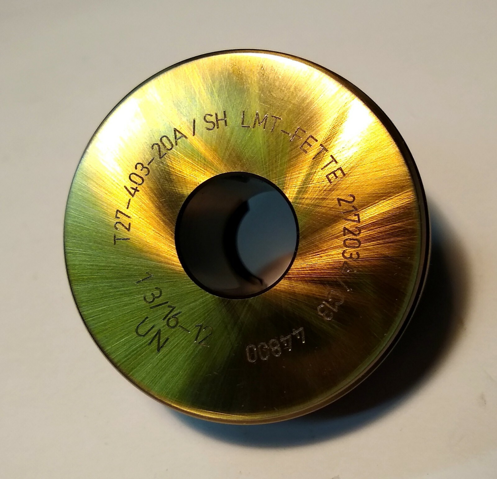 2pcs LMT Fette 13/16 x 12 TPI Thread Rolling Dies Roll Die Set 2172034 ...