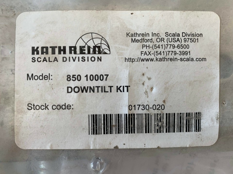 Kathrein 85010007, Antenna Mounting/Down-Tilt Kit | eBay
