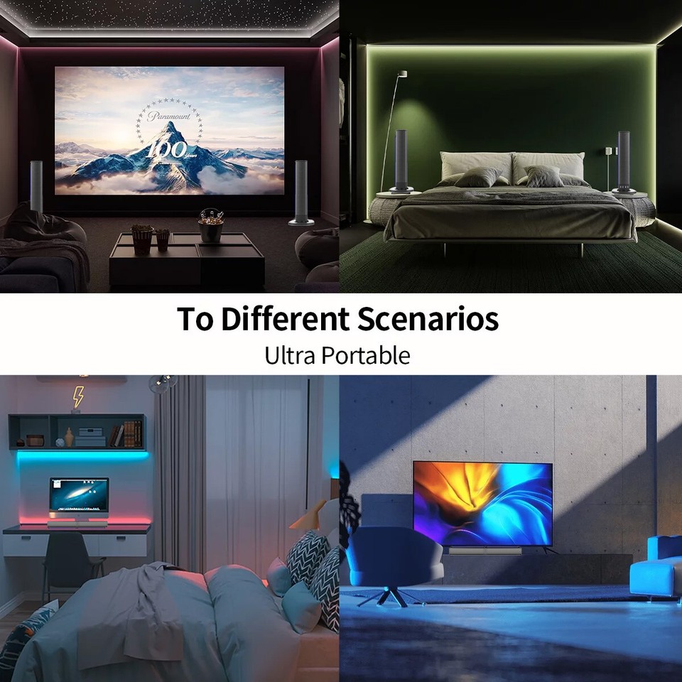 BT Sound bars for TV Home Theater 3D Stereo Surround Bluetooth Speaker ...