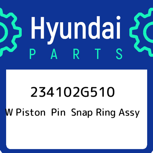 234102G510 Hyundai W piston pin snap ring assy 234102G510, New Genuine ...