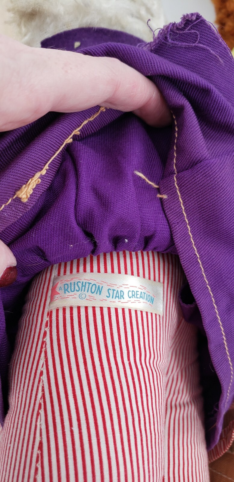 Vtg 1950’s Rushton Star Creation Stuffed Grandma And Grandpa Rubber ...