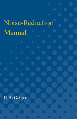 Noise-Reduction Manual 9780472751471| eBay