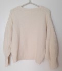 L/C Lizette Collection Cozy Beaded Sweater Pullover Beige Size M NWT | eBay