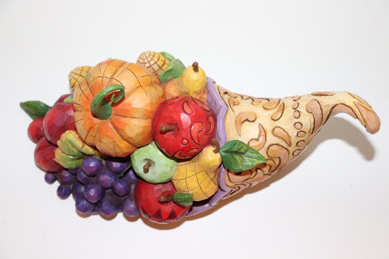 Jim Shore 4008903 "Horn of Plenty" Fall/Harvest Cornucopia Figurine No ...