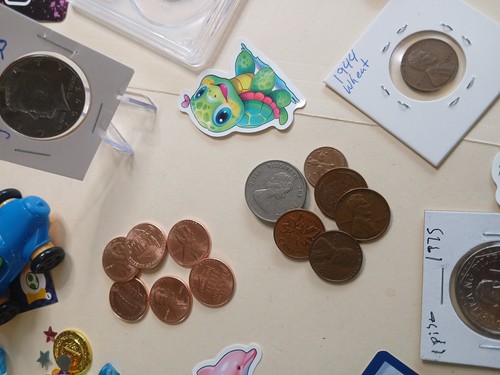 Collectible Junk Drawer Coin Lot Pcgs2001s-pr69 5c 1972 JFK Pokémon ...