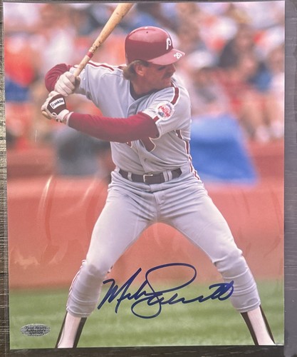 MIKE SCHMIDT PHILLIES HOF 95 SIGNED AUTOGRAPHED 8X10 PHOTO W/ COA | eBay