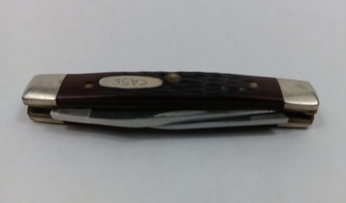 VINTAGE CASE 62033 SS 2 BLADE POCKETKNIFE W/BONE HANDLES. Closed Length ...