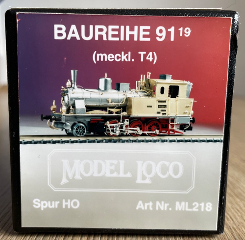 Model Loco H0 Gehäusebausatz ML 218 für Dampflok BR 91.18 (meckl.T4 ...
