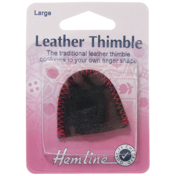 Hemline Selection Of Thimbles Sewing Quilting Leather Thimble Thumb ...