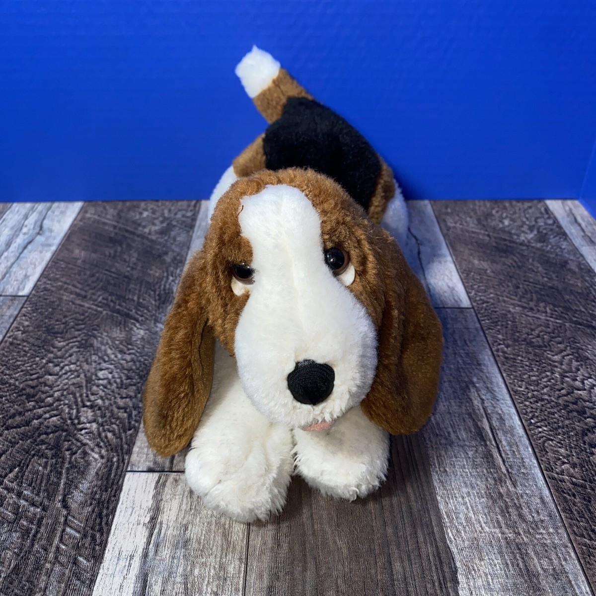 Stuffed Basset Hound Dog