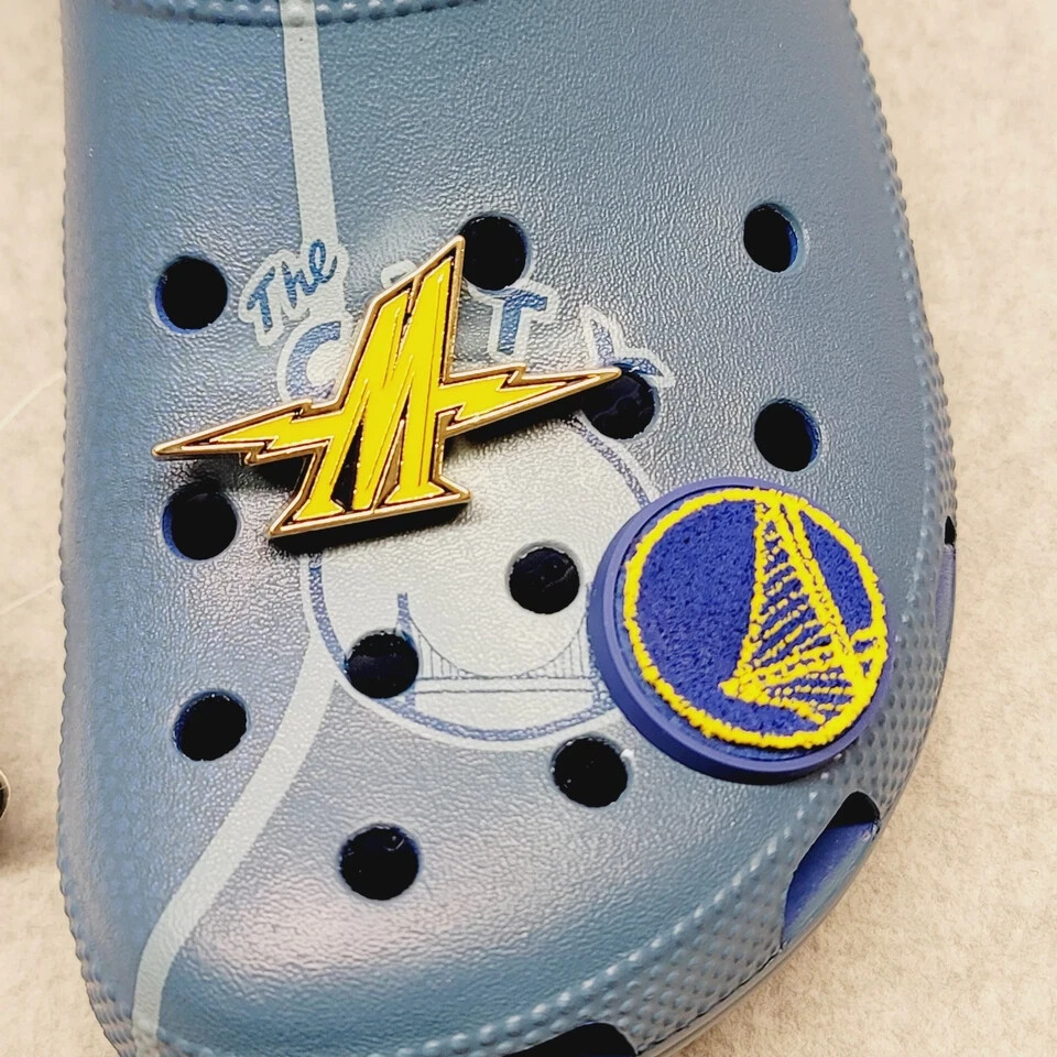 Crocs NBA Golden State Warriors Elevated Classic Clog Blue with Logo ...