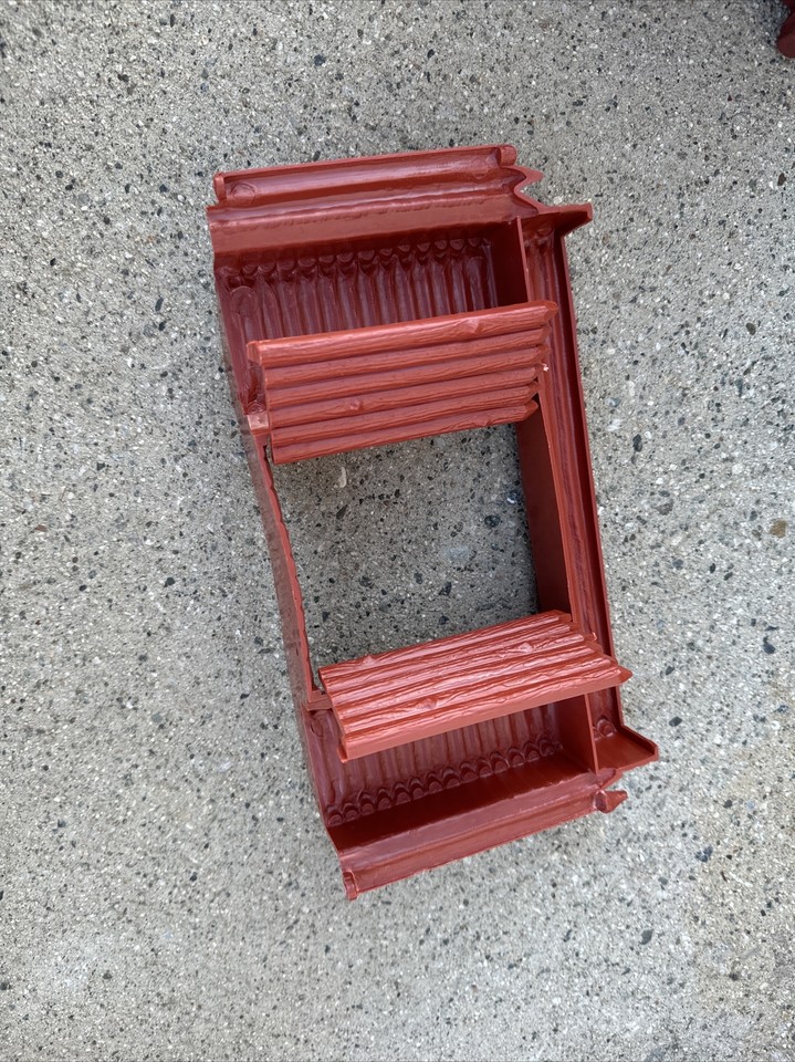 Vintage Marx Conte Barzso House war Buildings Fort Apache Play Set | eBay