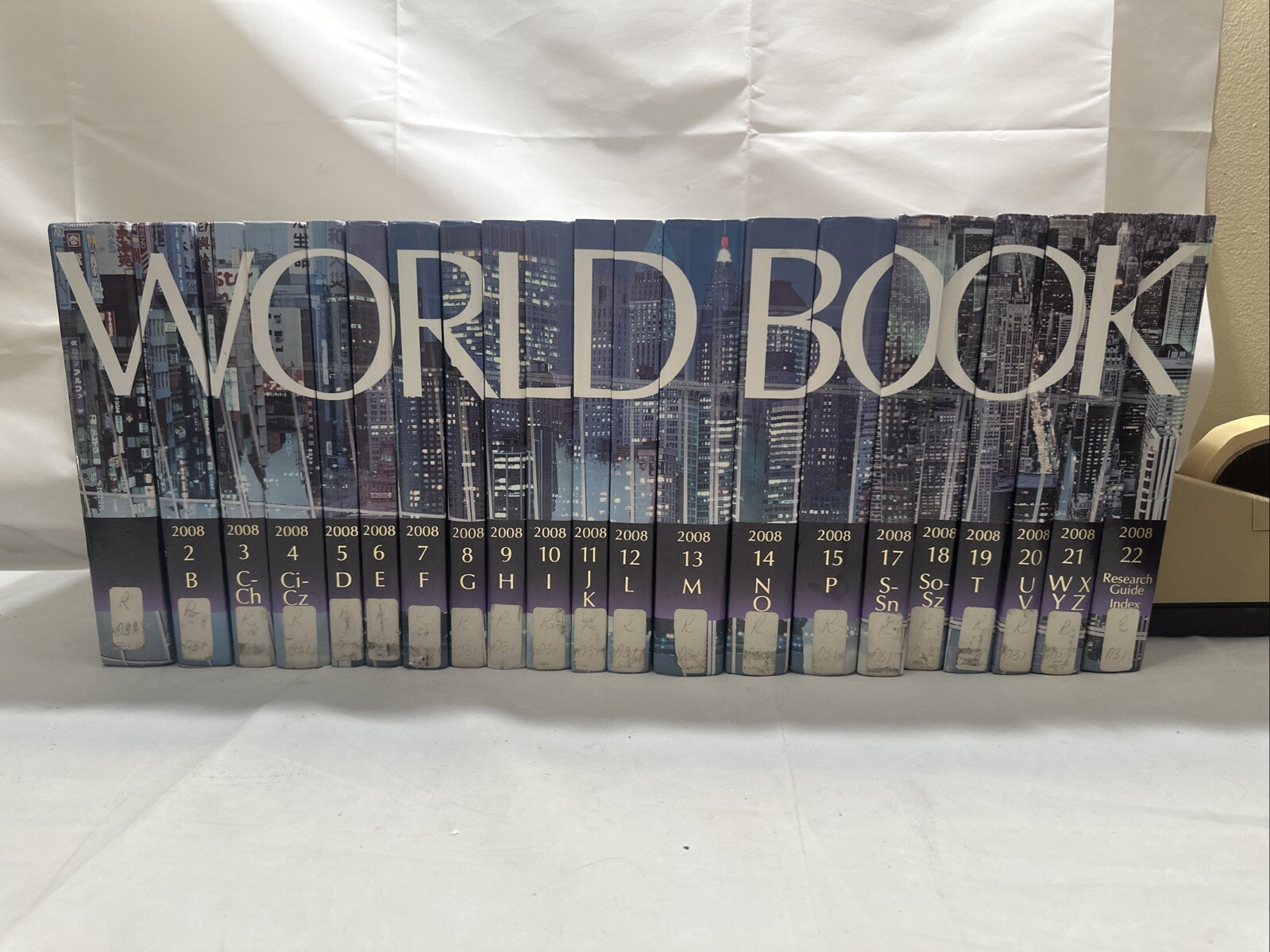 The World Book Encyclopedia 2008 (22 Volume) Missing #16 Hardcover Set ...