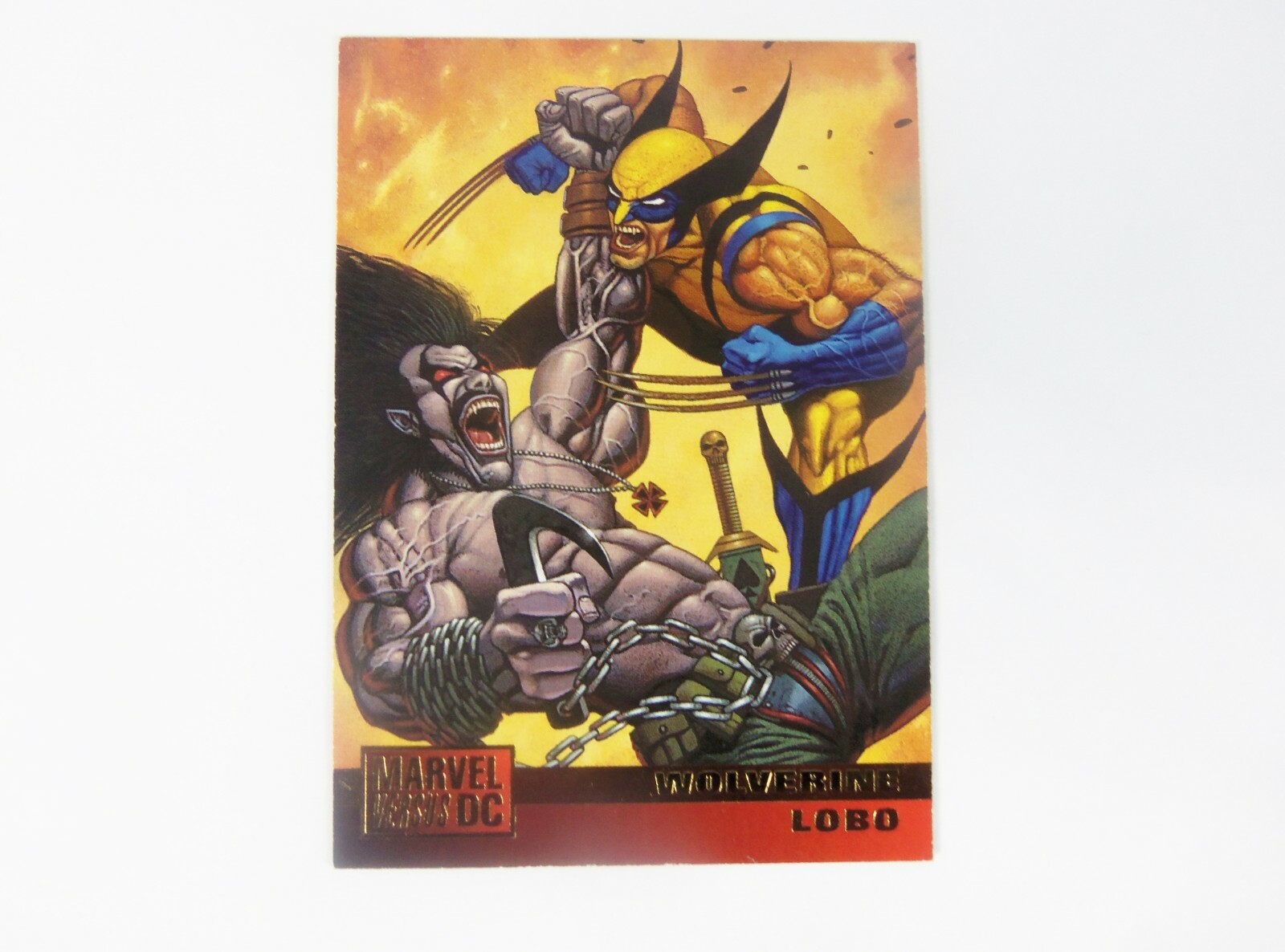 Lobo Comic Card