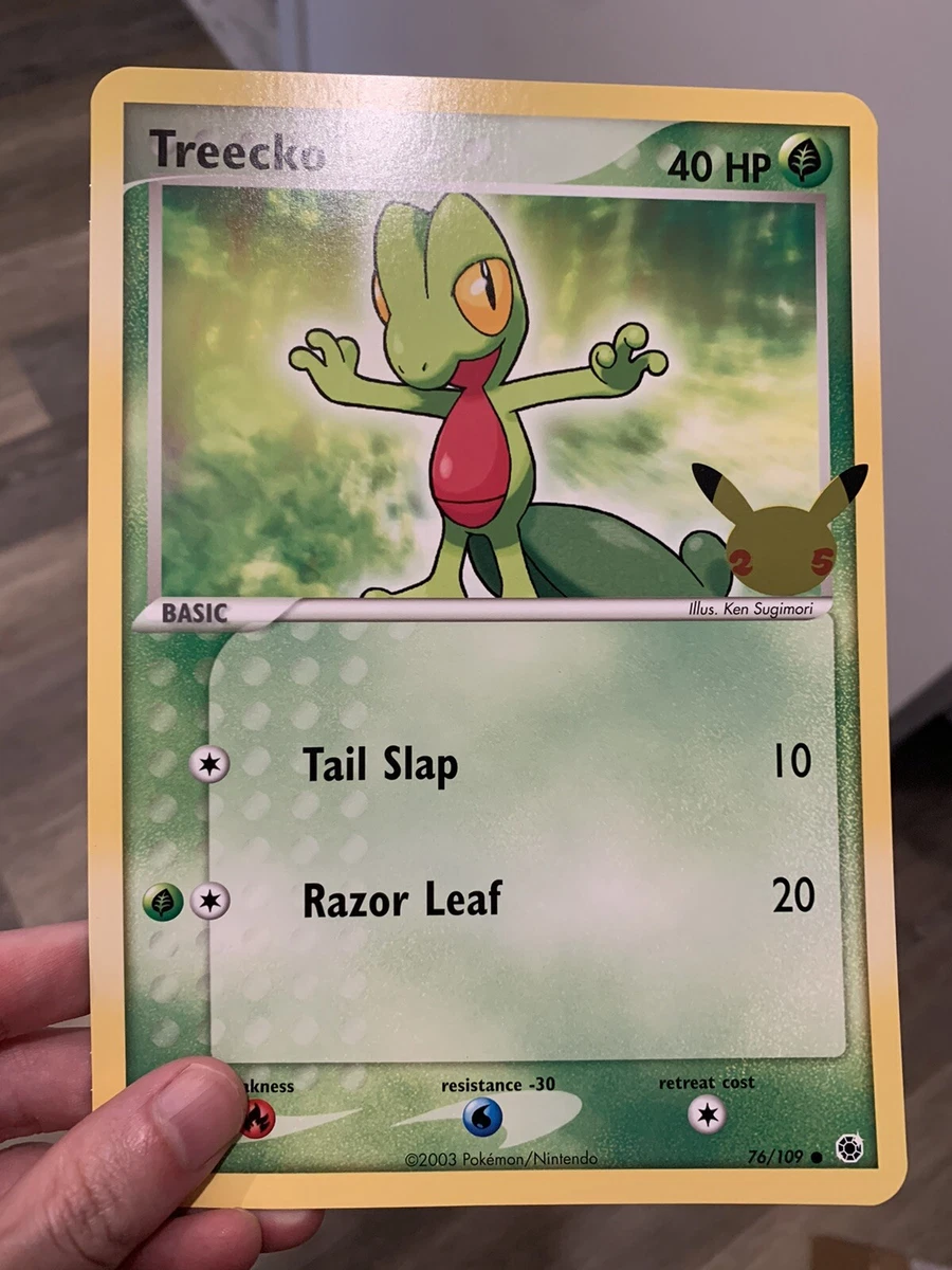 Treecko Card