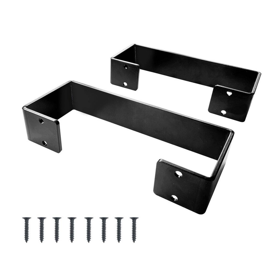 Metal Monitor Stand Risers ONLY - a pair Metal Feets for shelf board ...