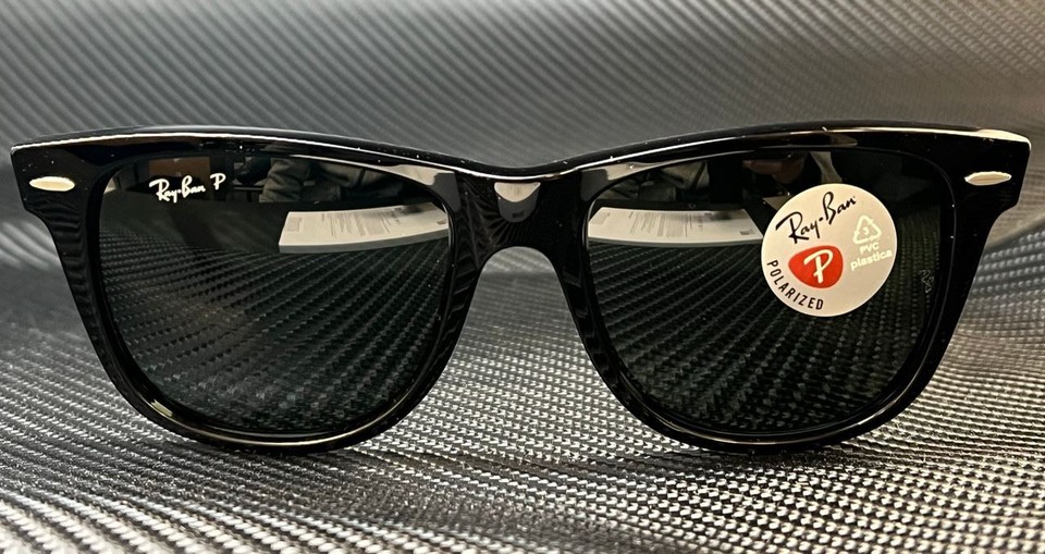 RAY BAN RB2140 901 58 Black Square Unisex 54 mm Polarized Sunglasses ...