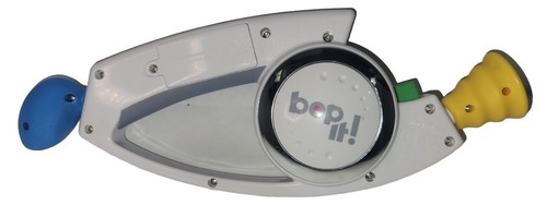 Bop It! Pull Shout Twist Handheld Electronic Talking Game Hasbro Tested ...