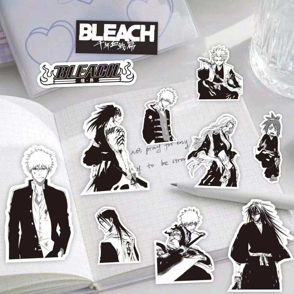 Mix 10/50 PCs Bleach Anime Luggage Notebook Laptop Car Sticker -No ...