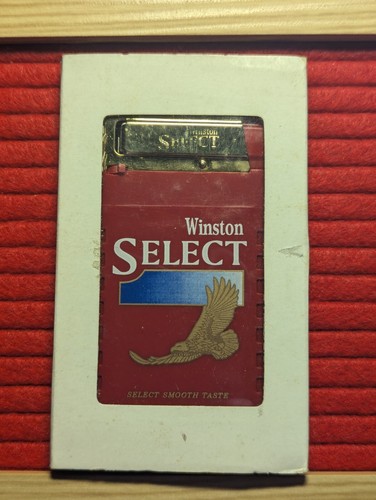 Winston Select Super Thin Red Vintage Lighter Refillable Butane NEW 3 ...